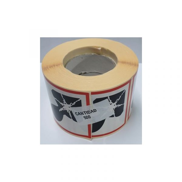 Etiqueta pictograma GHS08 “Cancerígeno, mutágeno”, rollo 500 – Pontraga ...